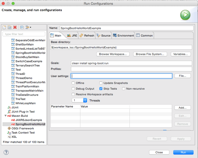 Spring Boot Web Application Tutorial
