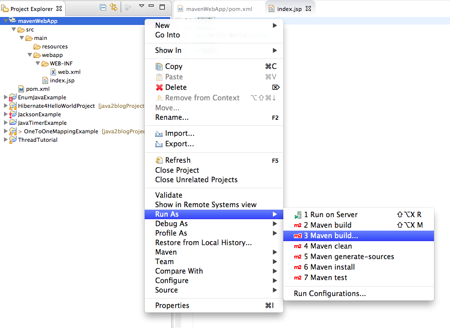 How To Create Dynamic Web Project Using Maven In Eclipse